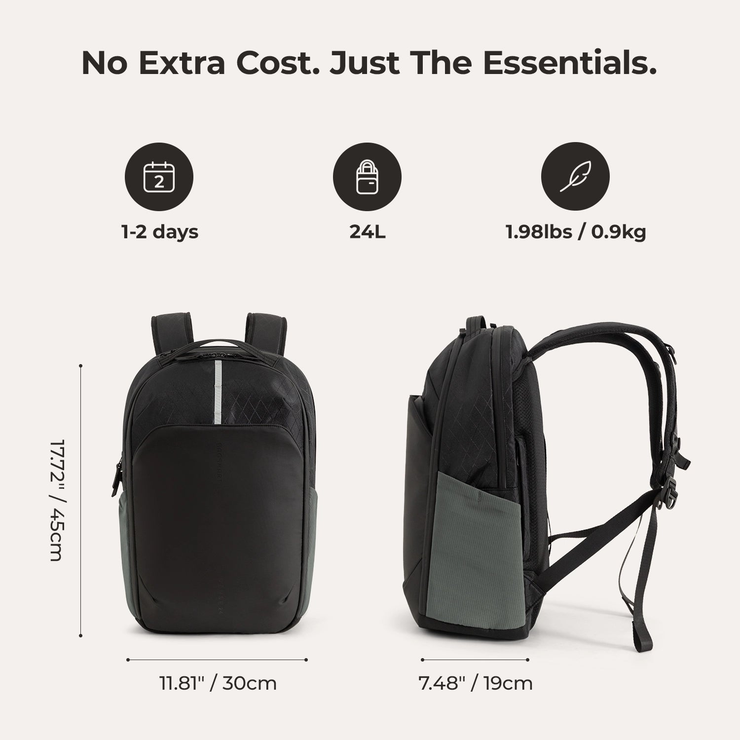 Dense 24L Urban Pack | Laptop Backpack for Men – UK.BAGSMART